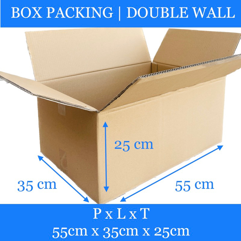 Jual Kardus Packing Termurah Box Pindahan Double Wall Bahan Kraft 200 ...