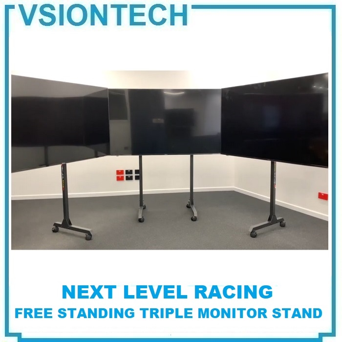 Jual Next Level Racing Free Standing Triple Monitor Stand - Add On TV ...