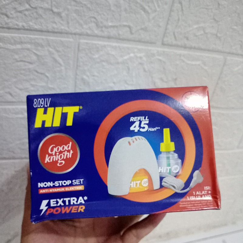 Jual Hit Good Knight Non Stop Set Anti Nyamuk Elektrik (alat+isi ...