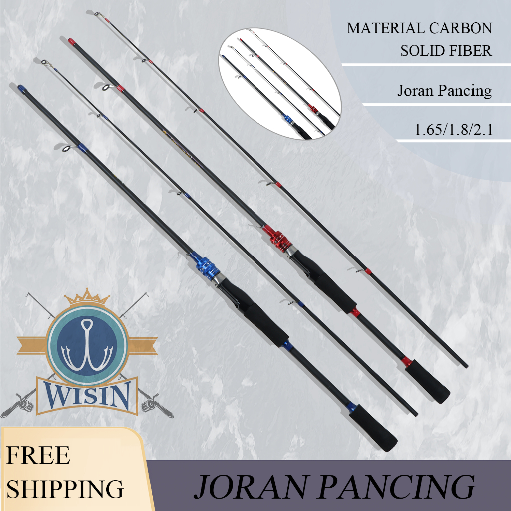 Jual WISIN Joran Pancing 1.65m/1.8m/2.1m Fishing Rod Carbon Resistansi maksimum 20KG Fishing ...