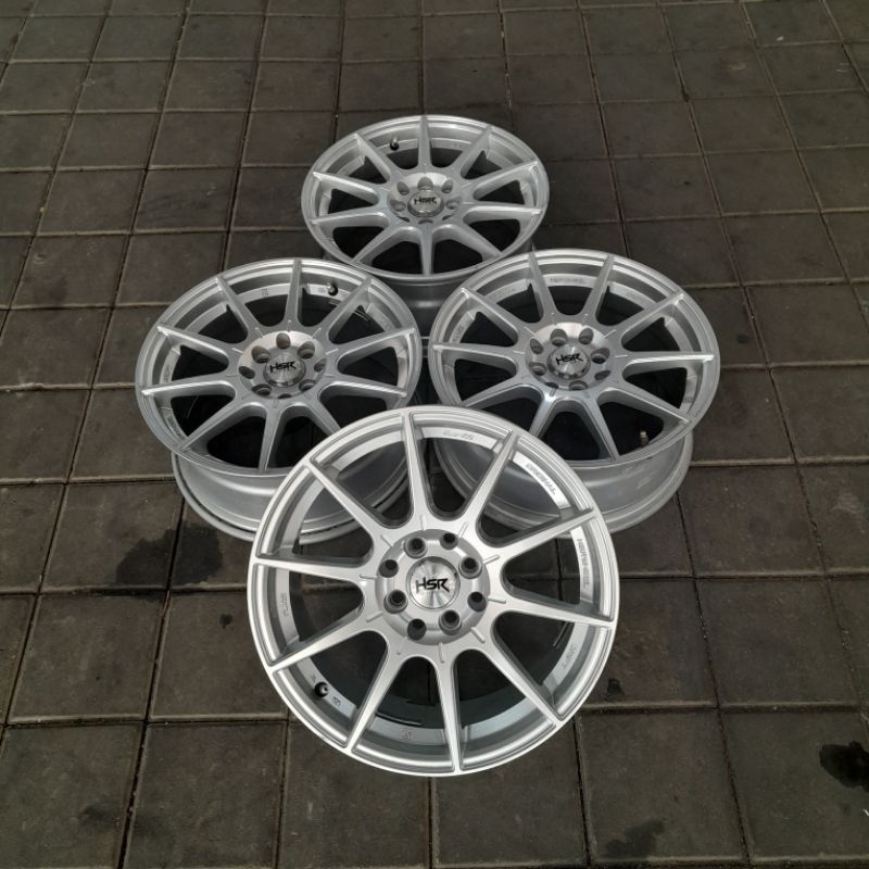 Jual VELG MOBIL BEKAS COPOTAN HSR RAI-2 RING 16 HOLE 4X100 LEBAR 7 COCOK BUAT BRIO JAZZ RS YARIS ...