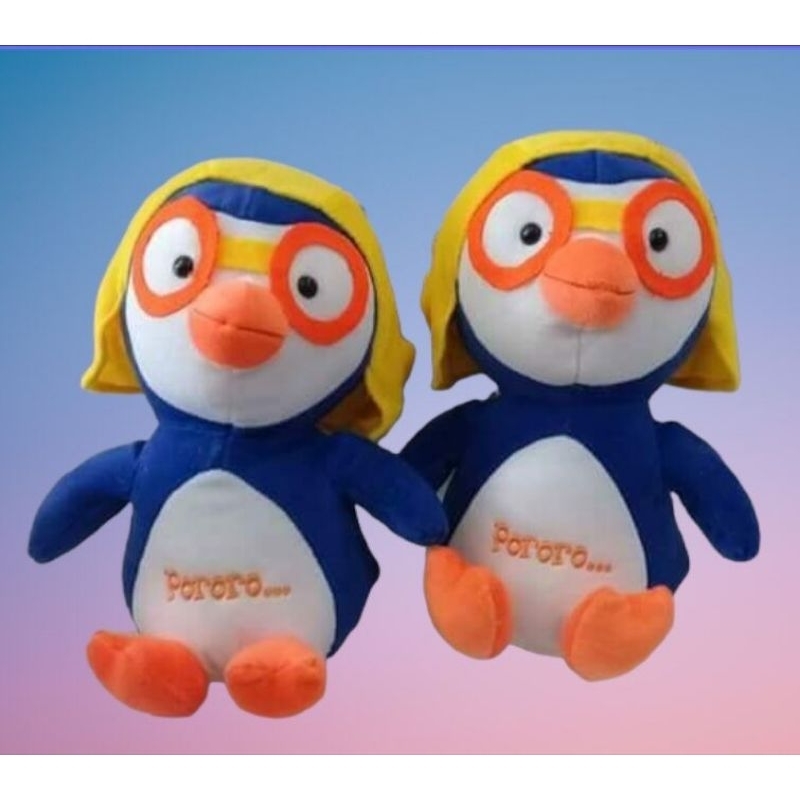 Jual Mainan Boneka Pororo Lucu Kartun Pororo 35cm Halus Lembut Untuk ...