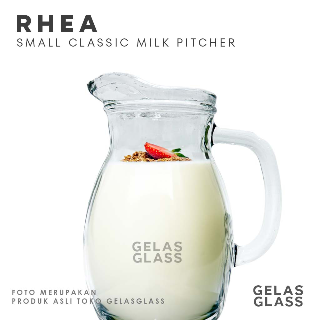 Jual Pitcher Model Bulat Gelas Transparan Bening Klasik Minimalis Kuat ...