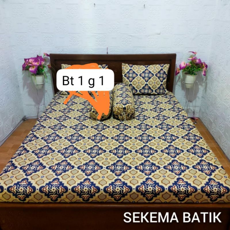 Jual SPREI MOTIF BATIK UK 120X200 TINGGI 20 CM | Shopee Indonesia
