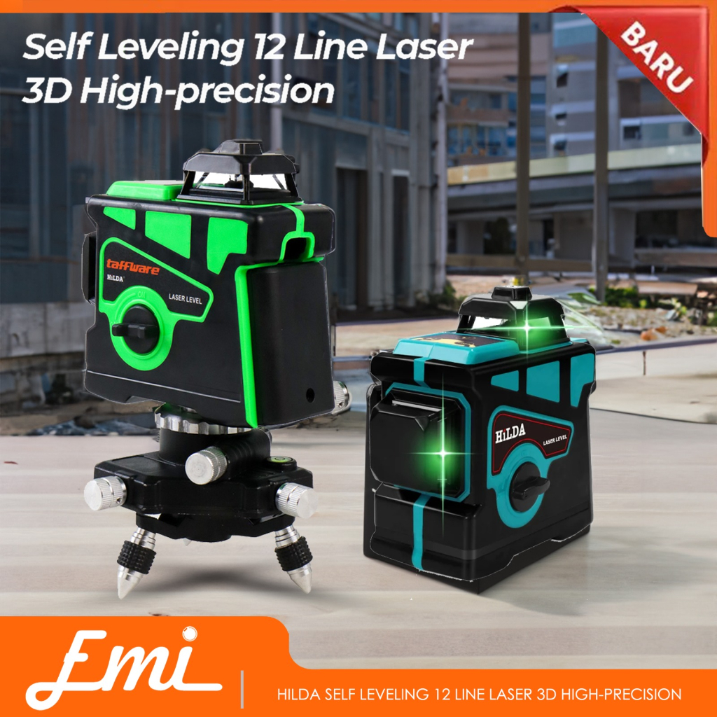 Jual Alat Ukur Hilda Self Leveling 12 Line Laser 3D High-Precision ...