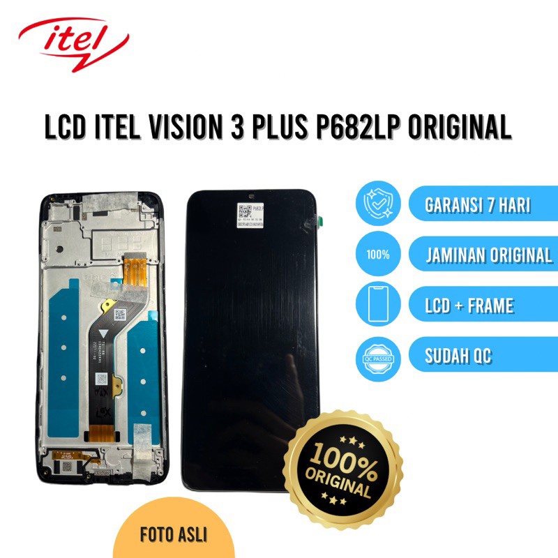 Jual LCD TOUCHSCREEN ITEL VISION 3 PLUS P682LP ORIGINAL | Shopee Indonesia
