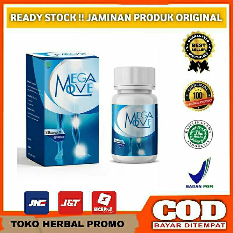 Jual MEGAMOVE OBAT NYERI SENDI DAN TULANG MEGA MOVE ASLI | Shopee Indonesia