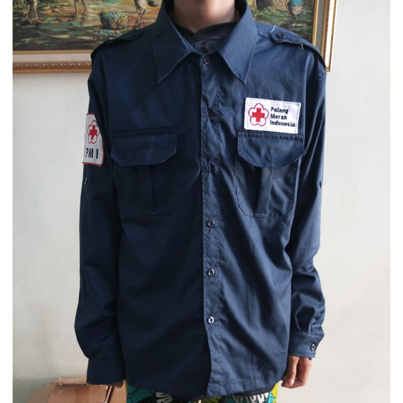 Jual baju,kemeja,seragam PMI palang merah Indonesia terbaru | Shopee ...