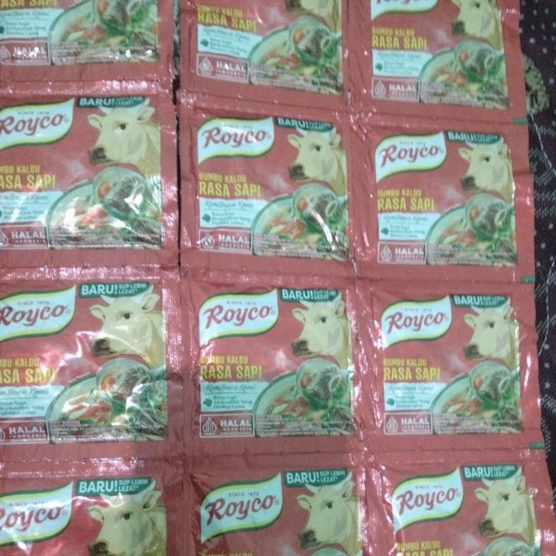 Jual Royco Ayam / Royco Sapi / Masako Ayam / Masako Sapi ( Renteng ...