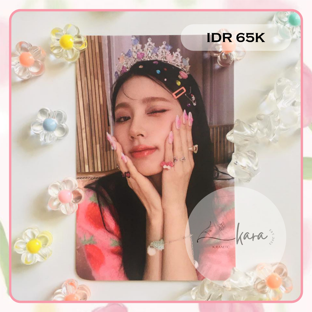 Jual MIYEON OFFICIAL PHOTOCARD (G)I-DLE MINI ALBUM I FEEL (QUEEN VER ...