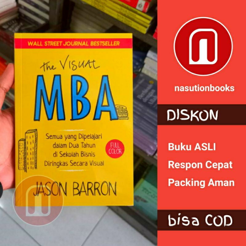Jual Buku The Visual MBA Jason Barron | Renebook | Shopee Indonesia