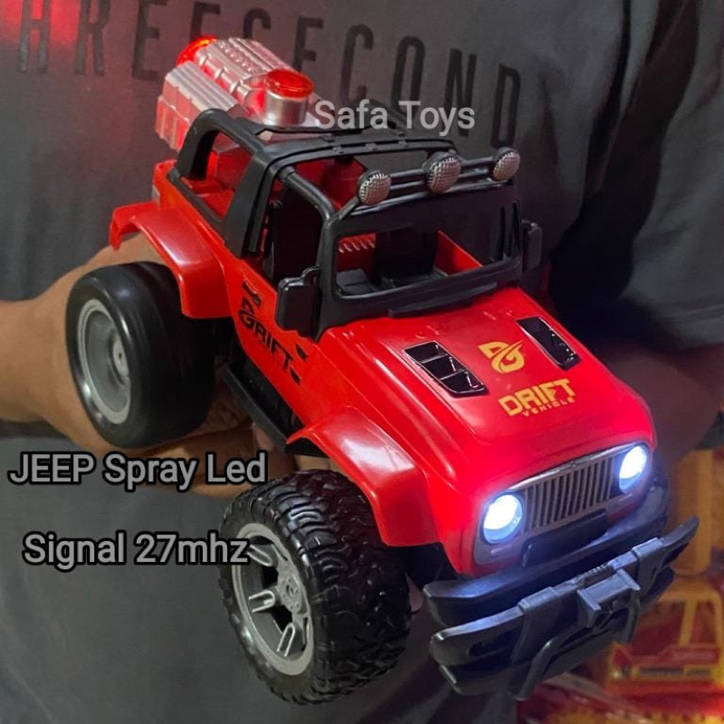 Jual mainan mobil remote control rc jeep robicon freedom scale 1:20 Cas ...