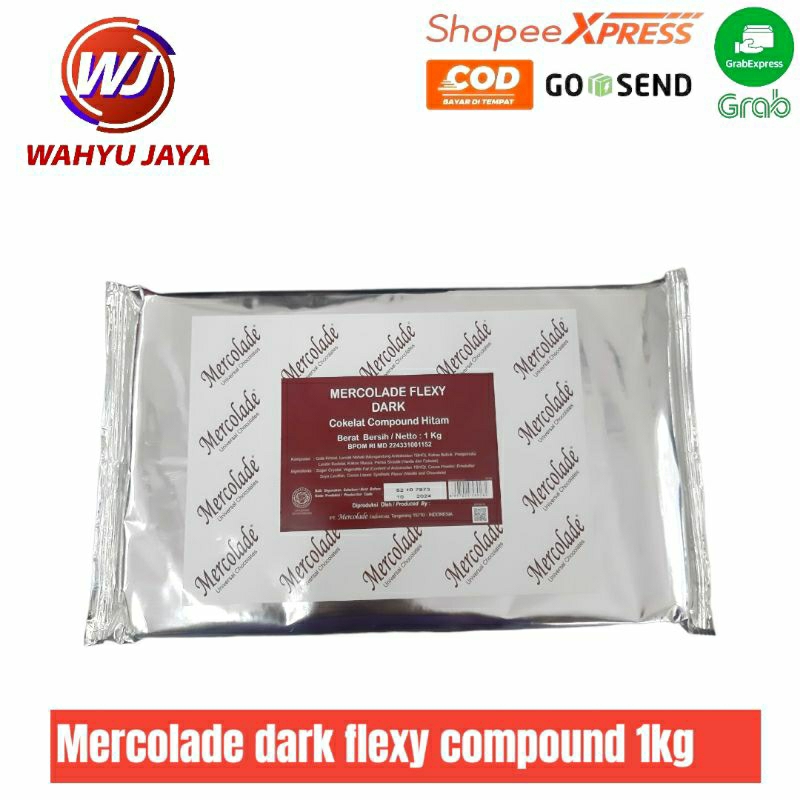Jual mercolade dark flexy compound 1kg | Shopee Indonesia