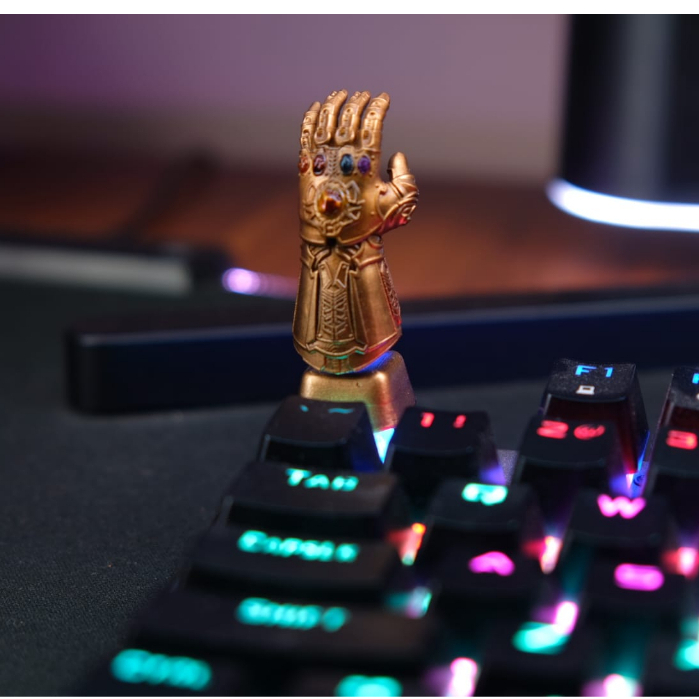 Jual Keycap MARVEL THANOS INFINITY GAUNTLET Keycaps artisan | Shopee ...