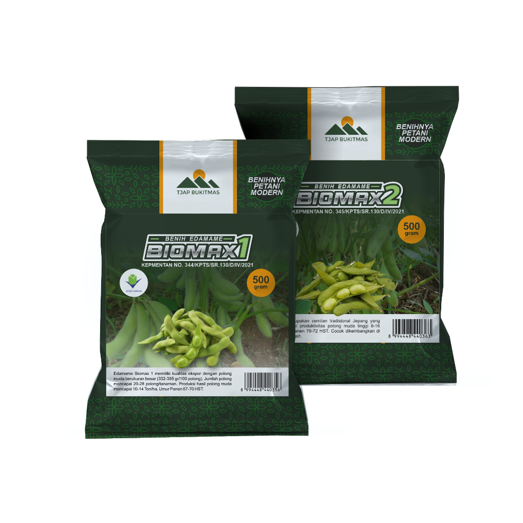 Jual Benih Edamame / Kedelai Jepang 500 Gr Bersertifikat/Berlabel ...