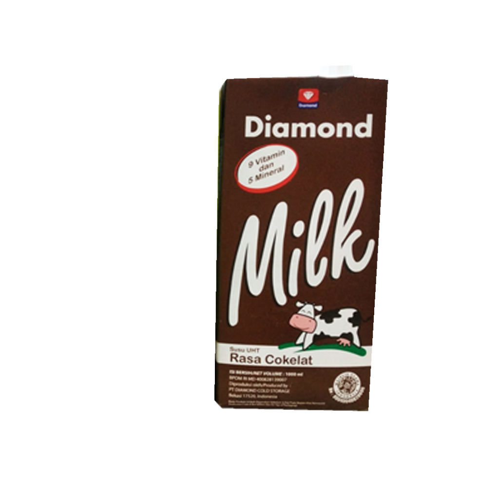 Jual DIAMOND UHT MILK CHOCOLATE 1000ML | Shopee Indonesia