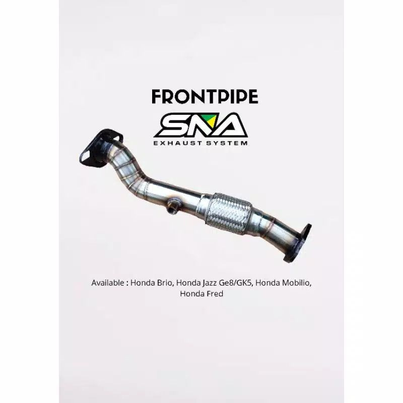 Jual FRONTPIPE FRONT PIPE KNALPOT HONDA BRIO JAZZ GK5/GE8 MOBILIO FREED ...
