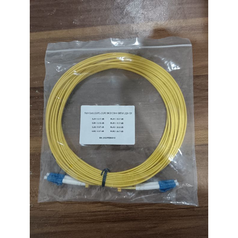 Jual pathcore lc upc to lc upc dx duplex 10 meter | Shopee Indonesia