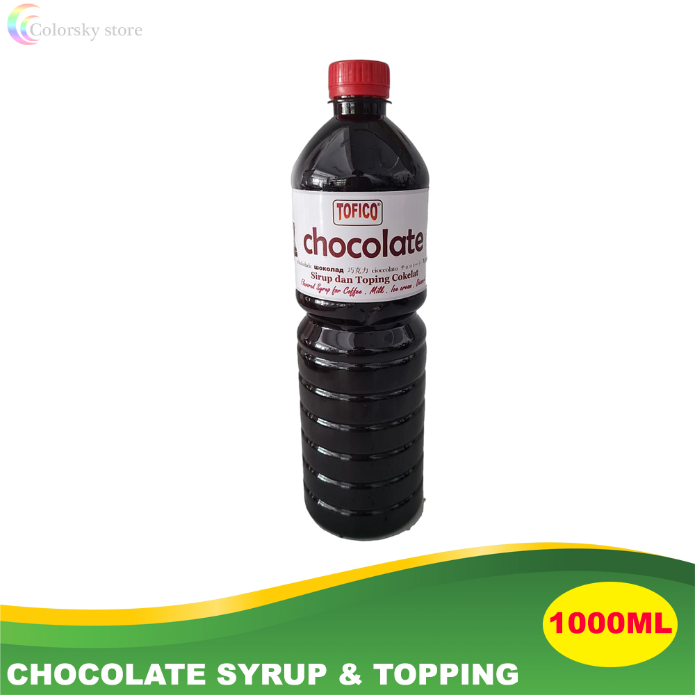 Jual TOFICO CHOCOLATE SYRUP TOPPING 1000ML | Shopee Indonesia