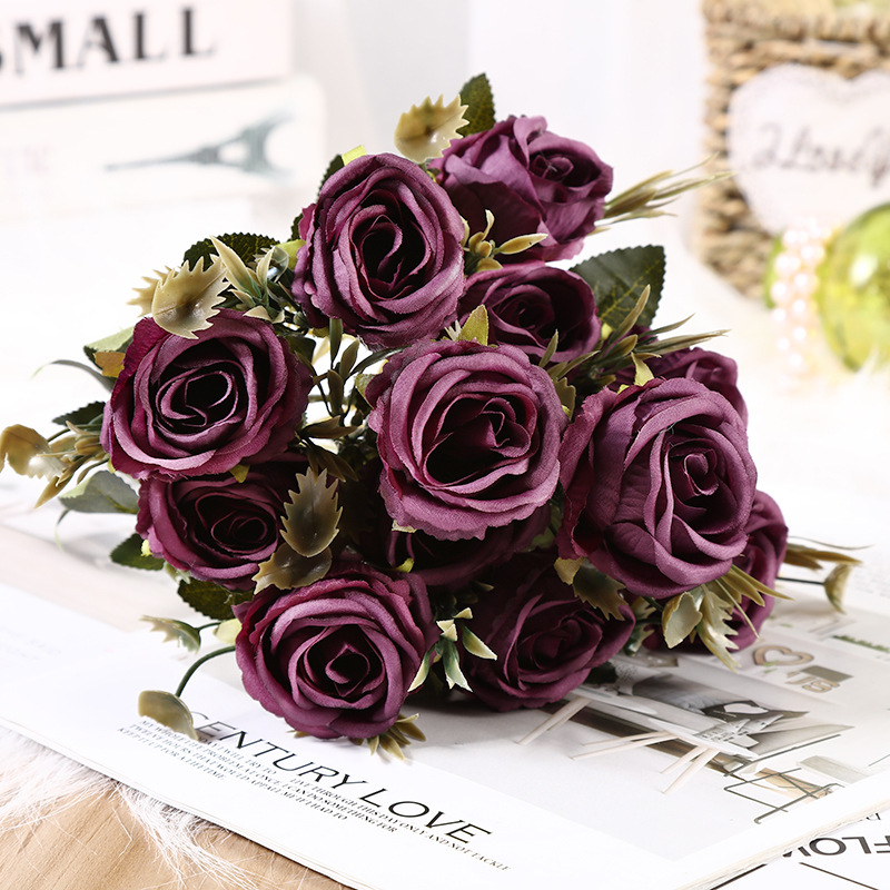 Jual Bunga buket bunga dekorasi bunga Mawar Duri Persian BG134 | Shopee ...