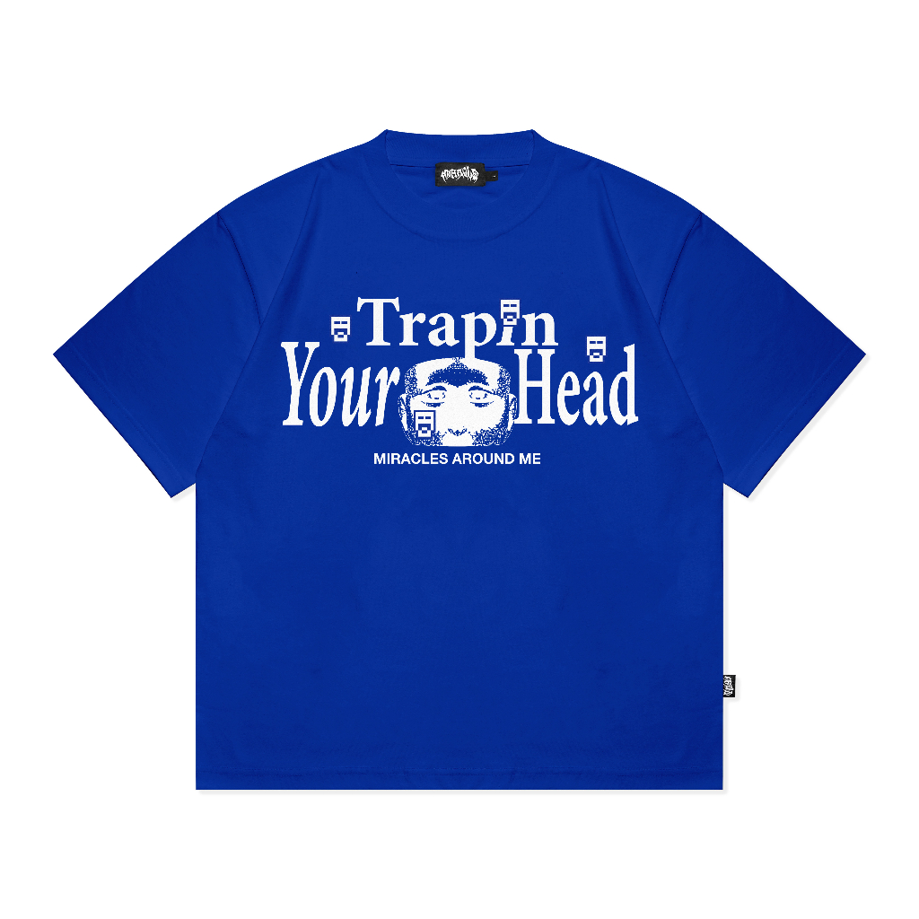 Jual Miracle Mates - Synclear Blue Oversized T Shirt I Kaos Pria/Wanita ...