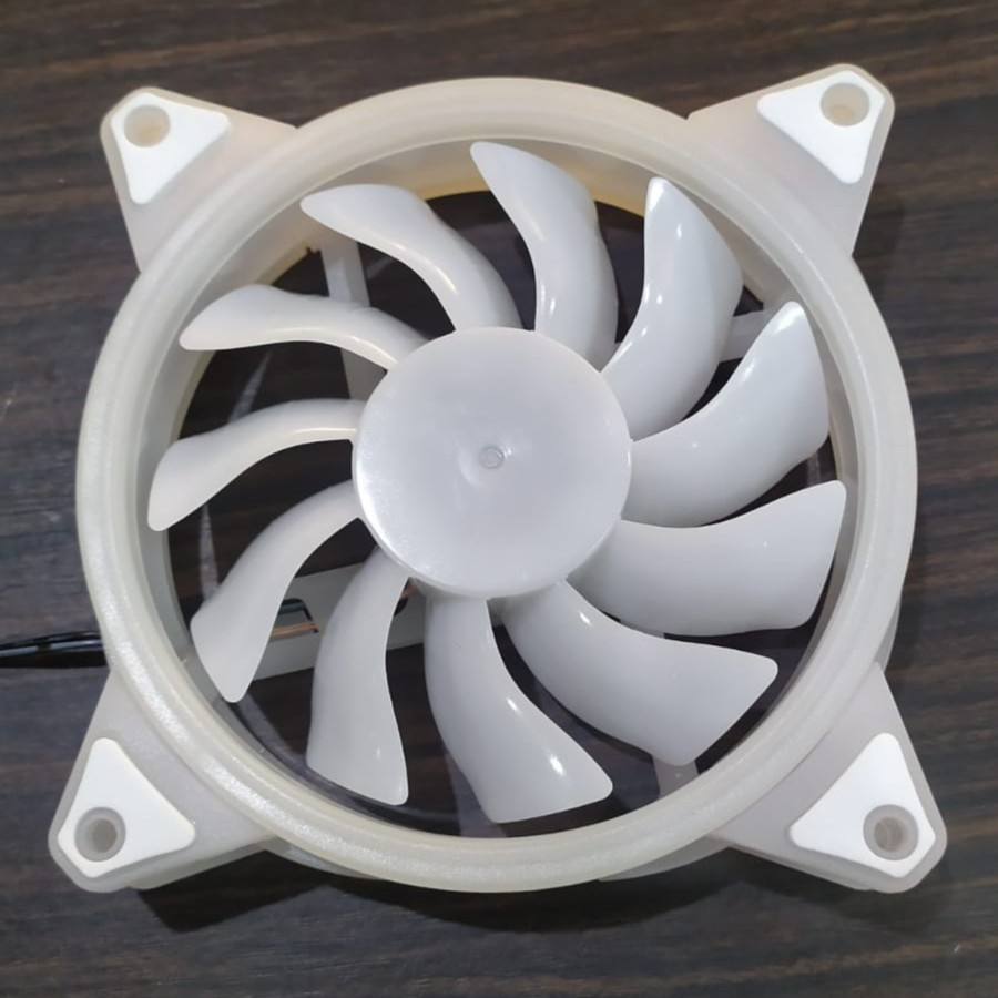 Jual Fan Case LED Black Panther Putih F016 Fan Casing 12CM II GPX ...