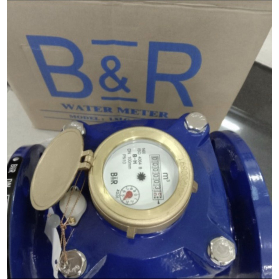 Jual 3” Flow meter - 3 inch Water meter -meteran air -Flowmeter Flange BR | Shopee Indonesia