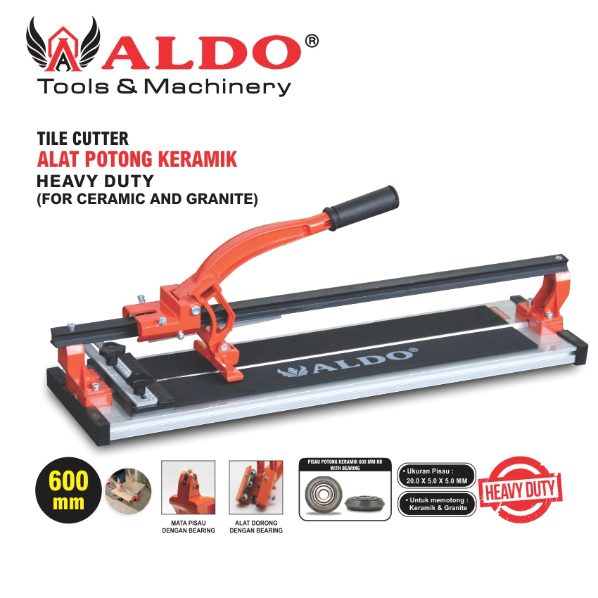Jual Alat Potong Keramik 600 MM ALDO | Shopee Indonesia