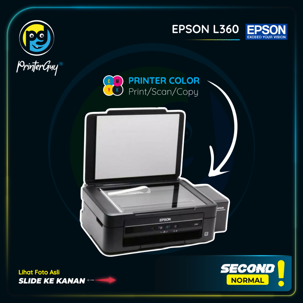 Jual Printer Warna EPSON L360 Print Scan Copy Color | Shopee Indonesia