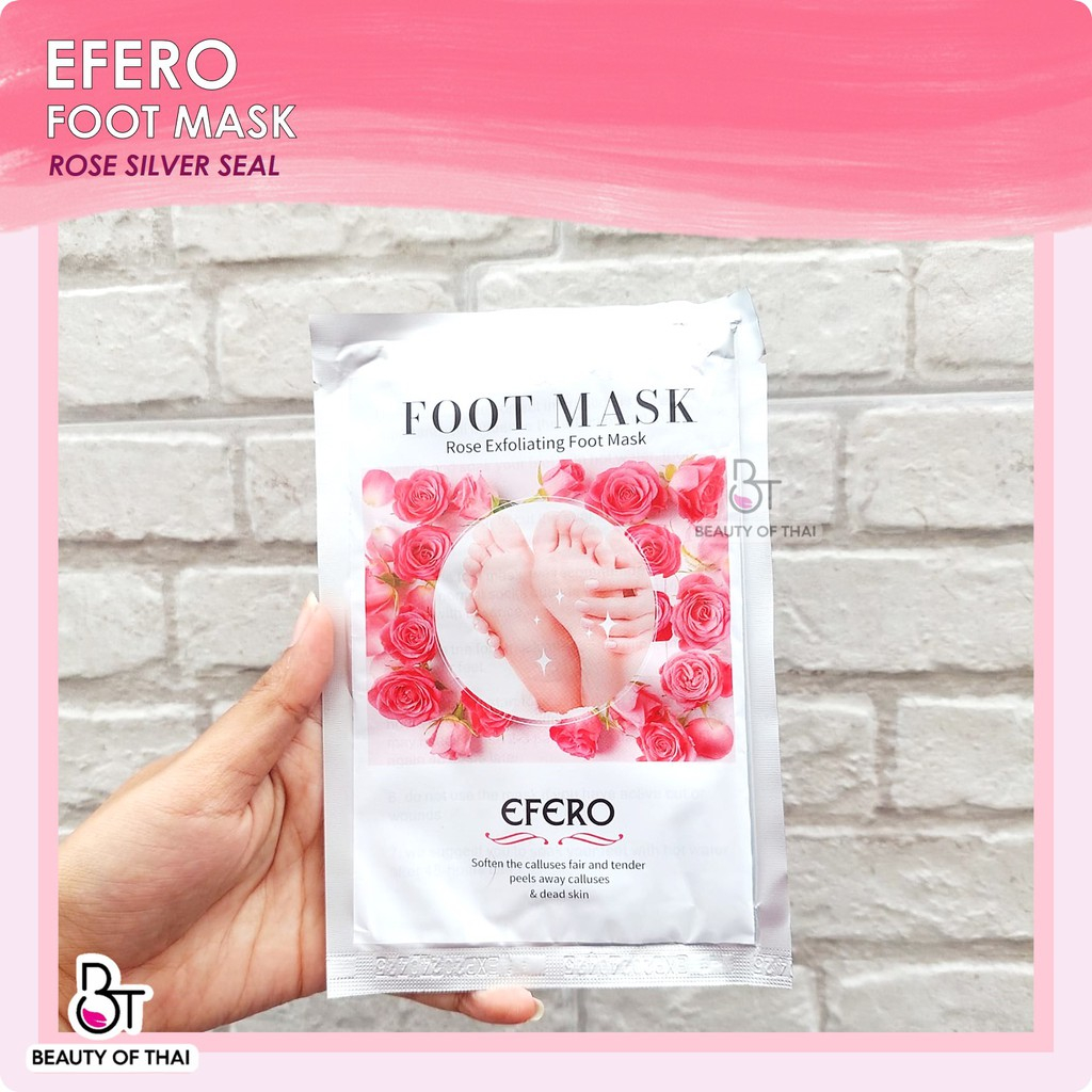 Jual EFERO FOOT MASK | EFERO MASKER KAKI | EXFOLIATING FOOT MASK ...