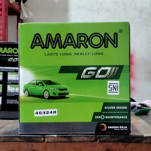 Jual Aki Amaron GO NS60 Mobil Avanza Rush Corolla Lama Taruna Terios Xenia 46B24R MF | Shopee ...