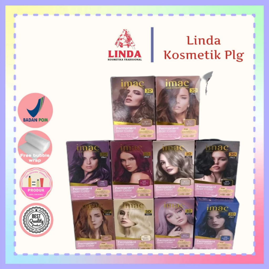 Jual IMAC PERMANENT HAIR COLOR ( PEWARNA RAMBUT) | Shopee Indonesia