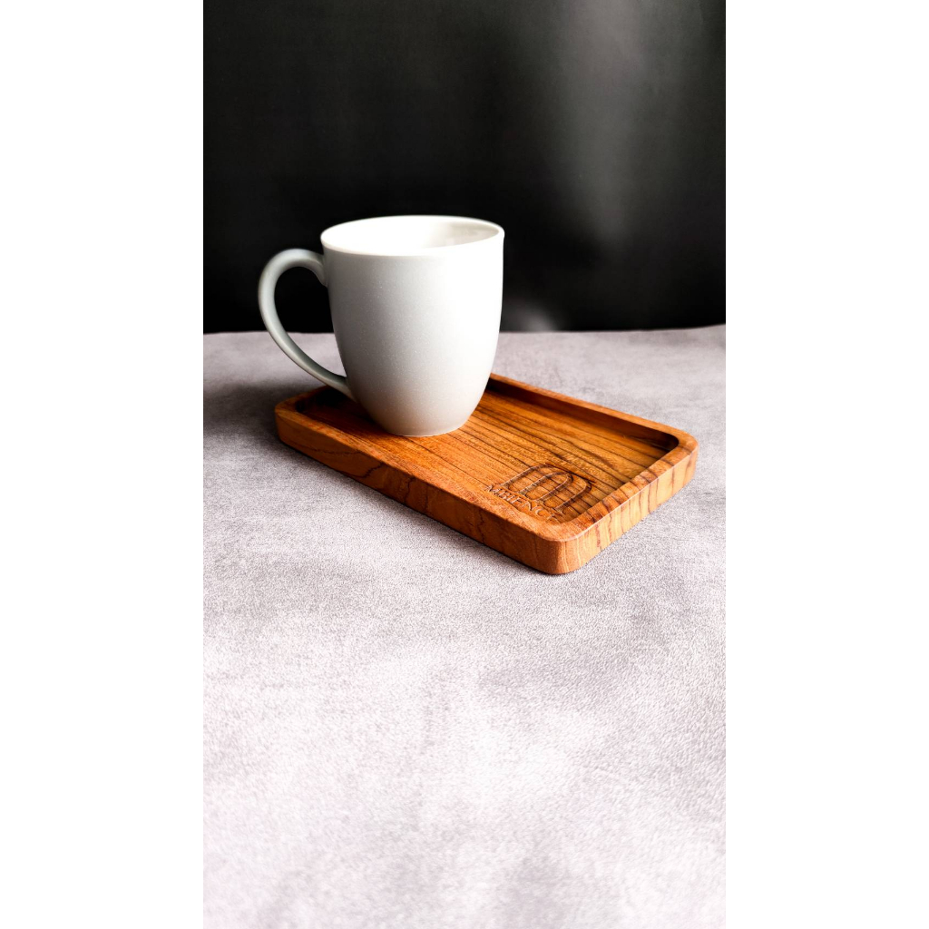 Jual Coaster Kayu Jati (FREE UKIR) Tatakan Gelas Kayu PREMIUM| Wooden ...