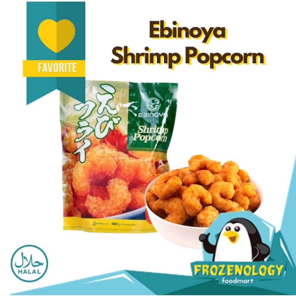 Jual Ebinoya Shrimp Popcorn 300gr | Udang Popcorn Tepung Roti Premium ...