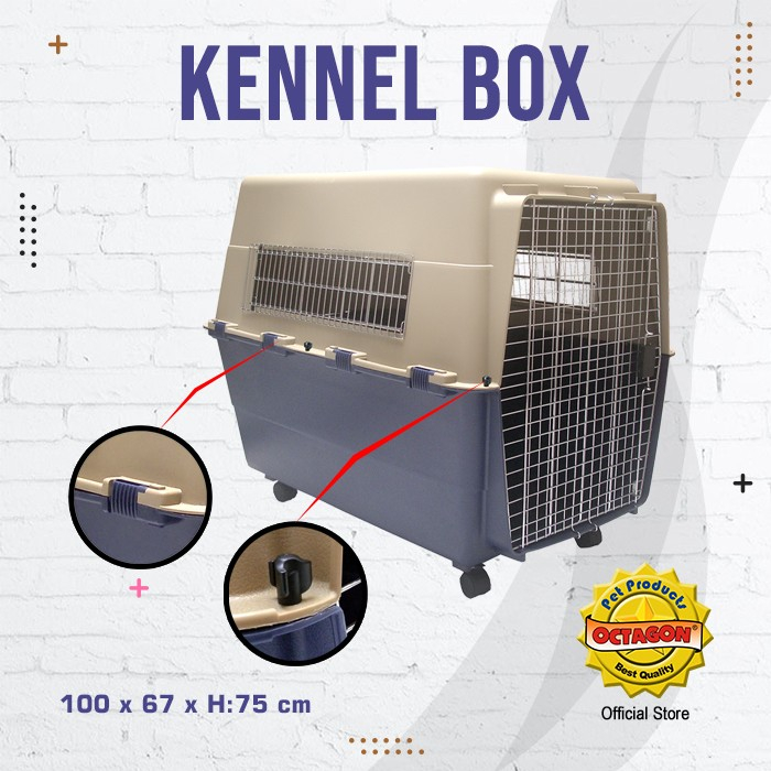 Jual Kennel Box / Kennel Cab KN-308 ukuran XL (Extra Large) | Shopee ...