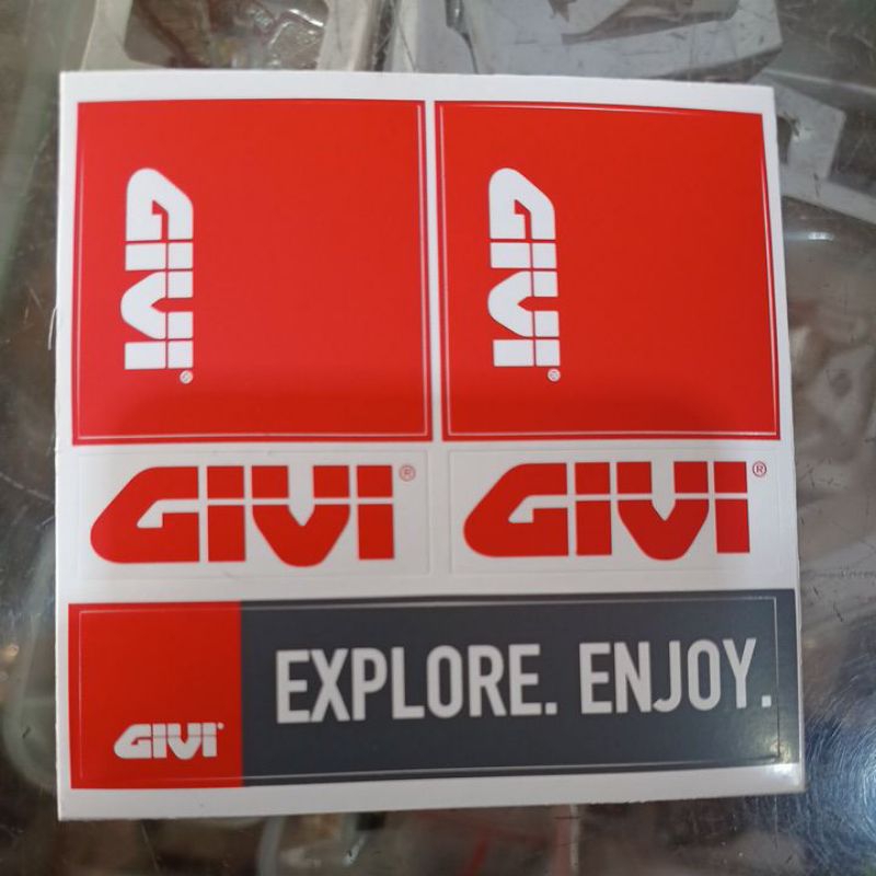 Jual merchandise stiker original Givi faqihmotoshop | Shopee Indonesia
