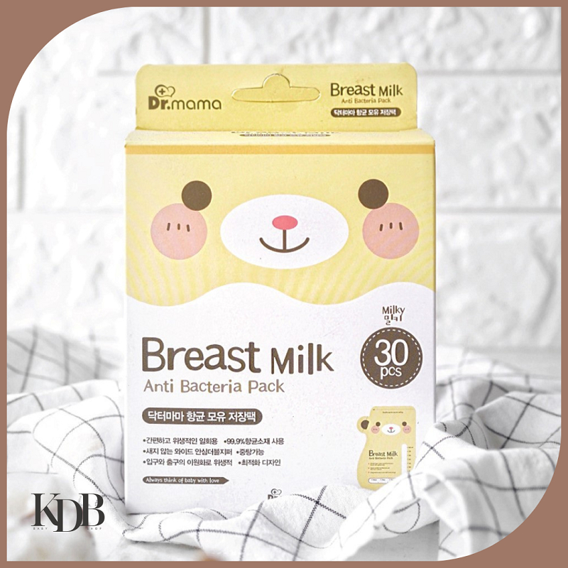 Jual Dr.Mama Anti Bacteria Pack Breast Milk (30pk) | Shopee Indonesia