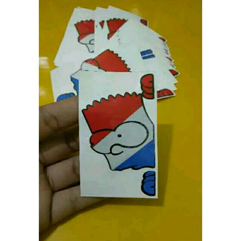 Jual sticker shimson 3 warna cutting | Shopee Indonesia