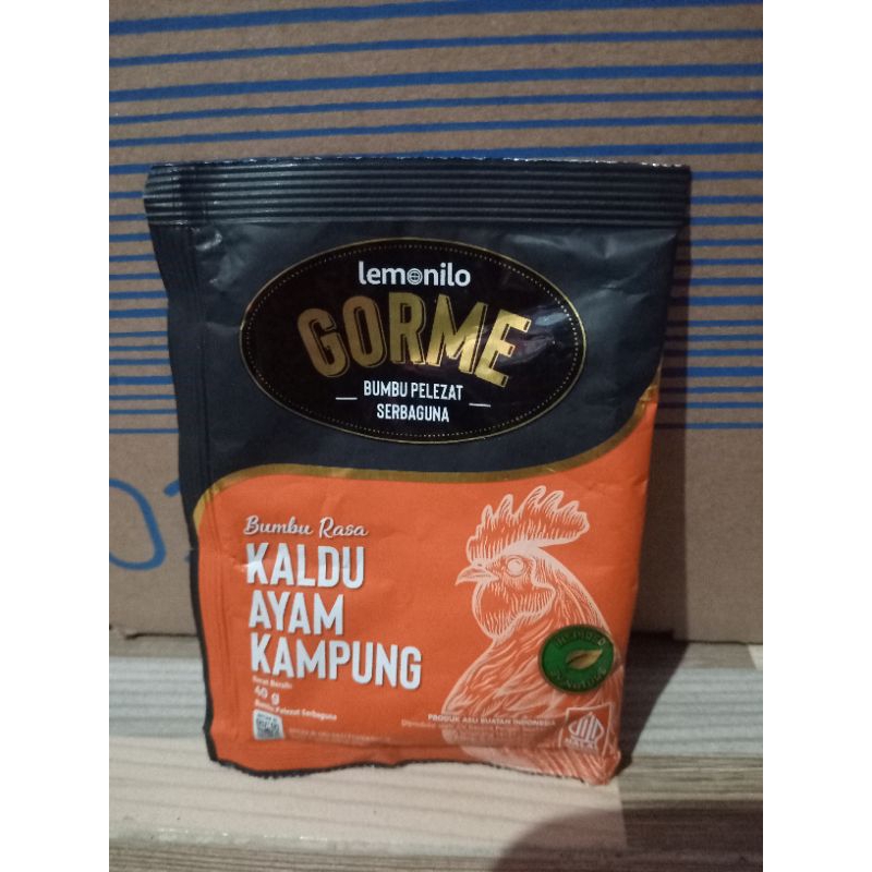 Jual Bumbu Gorme Kaldu Ayam Kampung Lemonilo 40gr | Shopee Indonesia