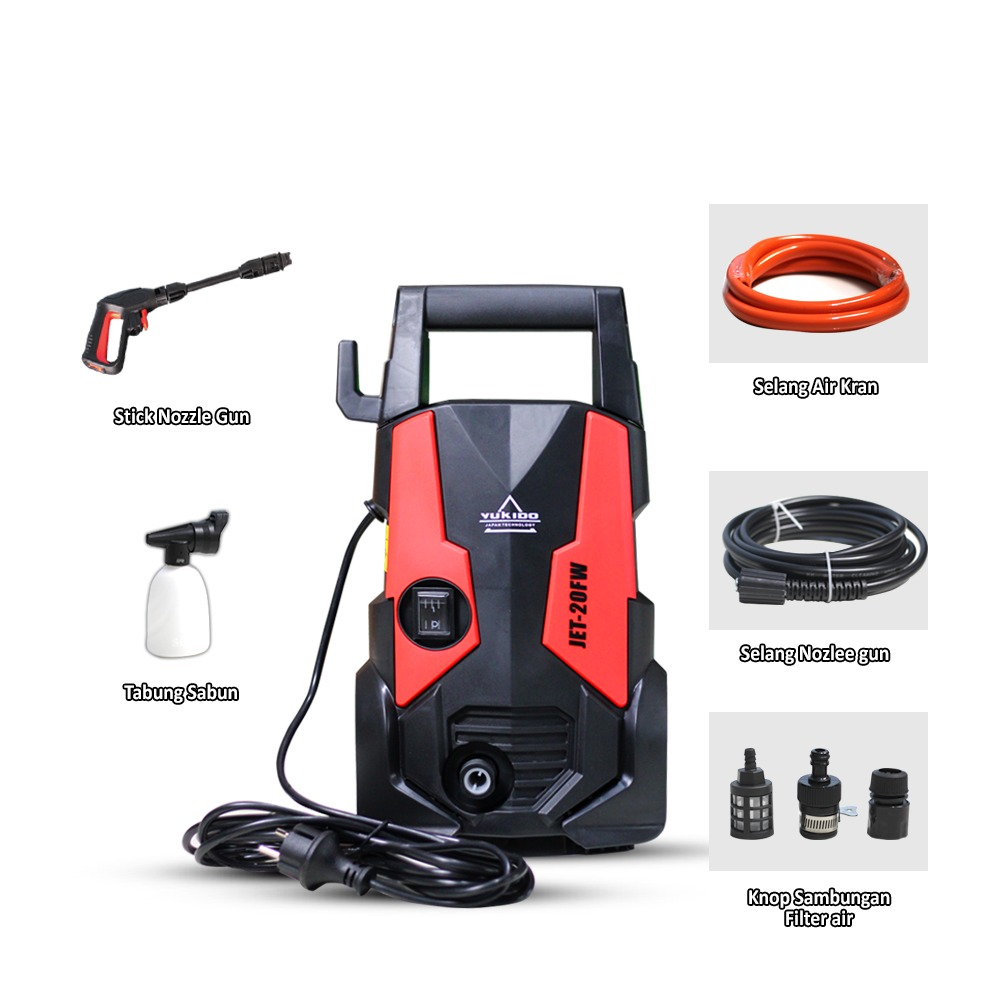 Jual MURAH Mesin steam semprotan air Pressure Washer / Jet Cleaner ...