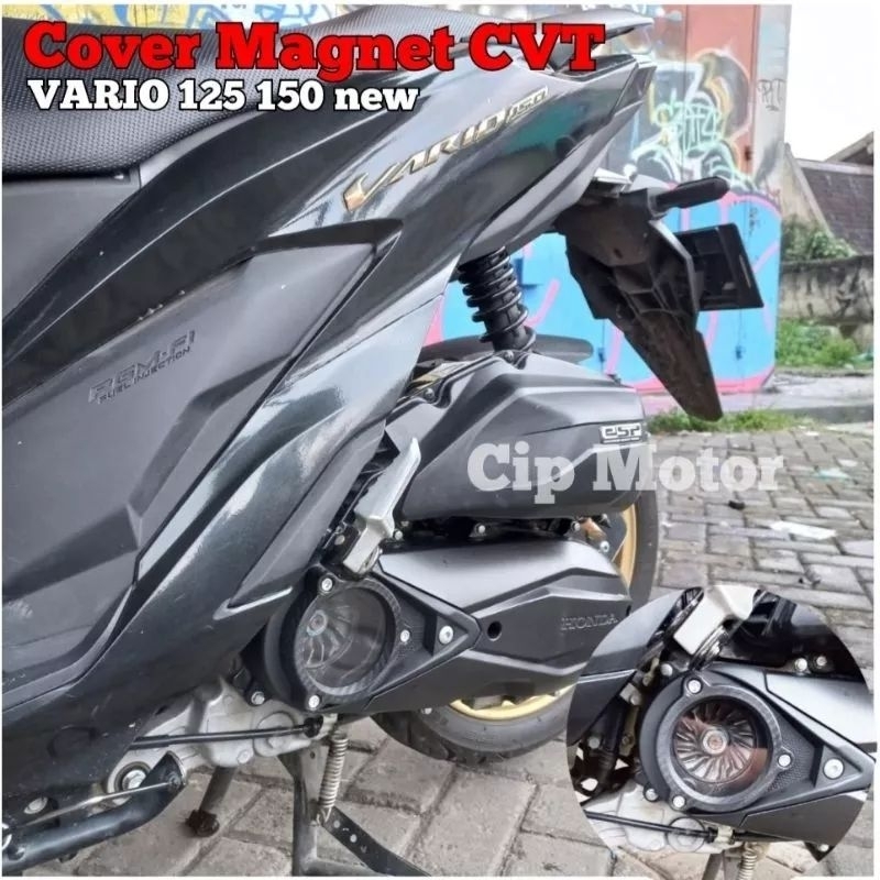 Jual Cover Tutup Magnet CVT Vario 125 Vario 150 Tahun 2018 - 2023 Bisa ...