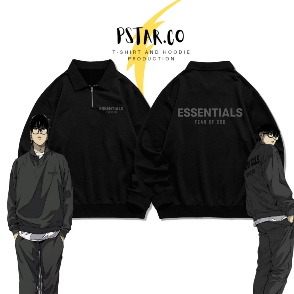 Jual Jaket Halfzip Jayjo Windbreaker Manhwa Korea Outfit | Shopee Indonesia
