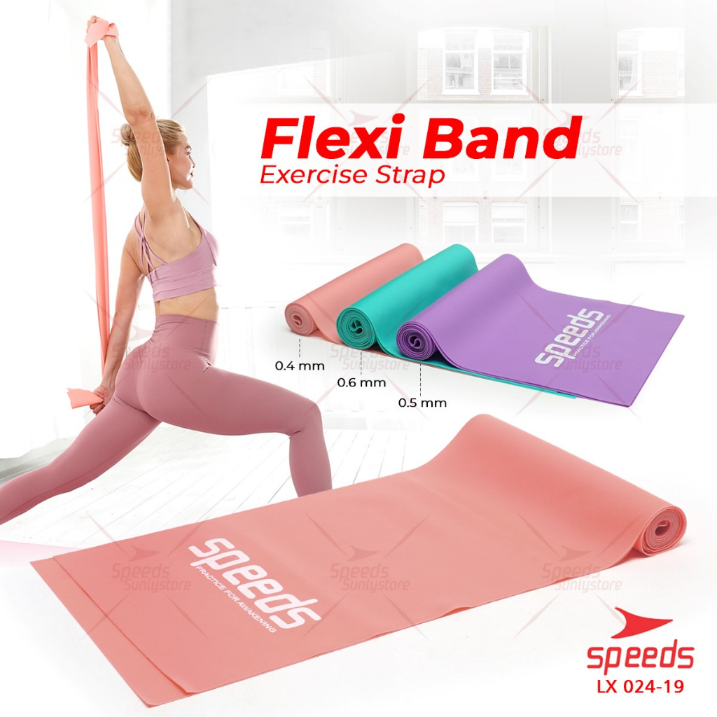 Jual SPEEDS Premium Resistance Band Resistance Band Sheet Flexi Band ...