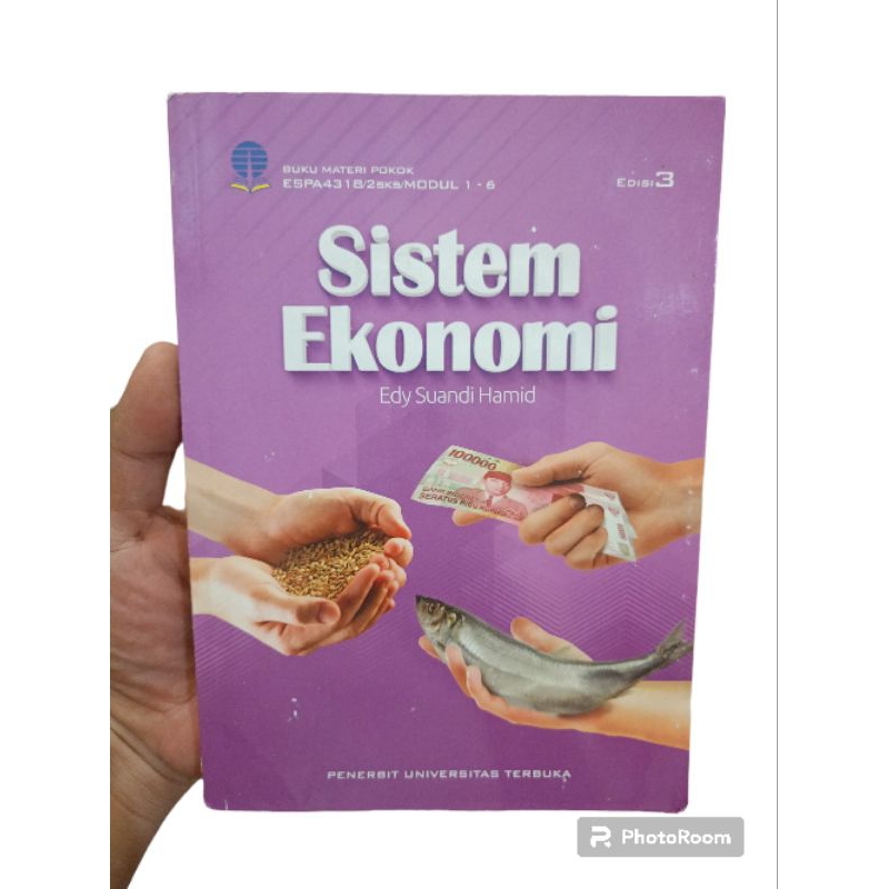 Jual BUKU SISTEM EKONOMI EDI SUANDI HAMID UNIVERSITAS TERBUKA | Shopee Indonesia