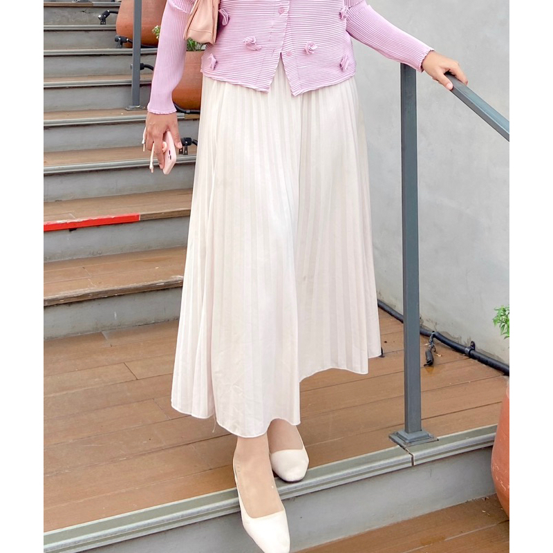 Jual Rok Plisket Premium | Shopee Indonesia