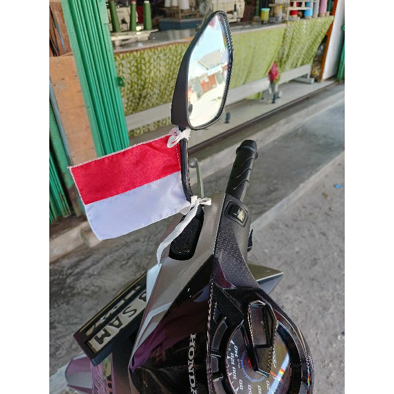 Jual Bendera Motor Satu Kodi 17 Agustus kemerdekaan indonesia | Shopee ...