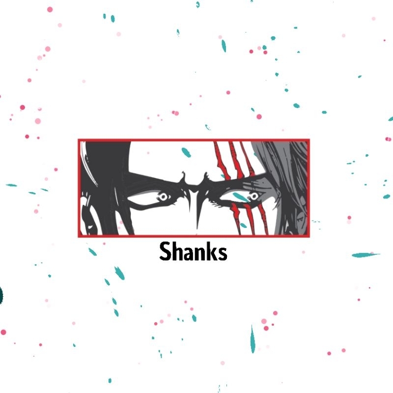 Jual Sticker Anime Slap Shanks One Piece Waterproof | Shopee Indonesia