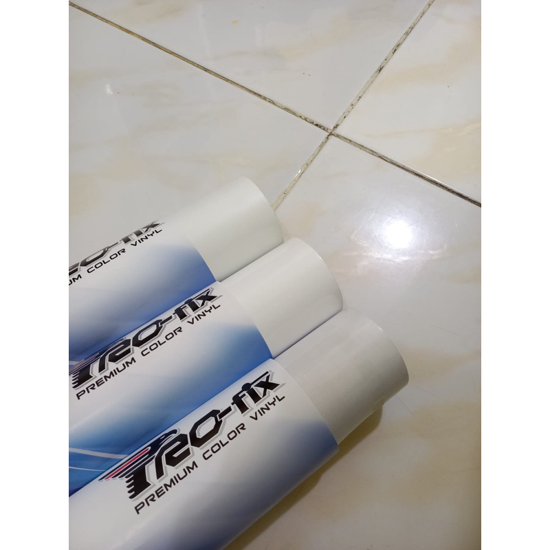 Jual skotlet putih glossy putih dop matte putih transparan profix stiker motor putih kilap anti ...
