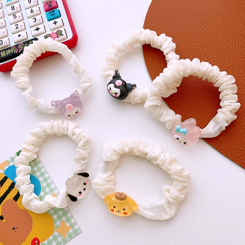 Jual ARSYLA - Ikat Karet Rambut HO Hair Rope Hair clip Scrunchie Satin ...