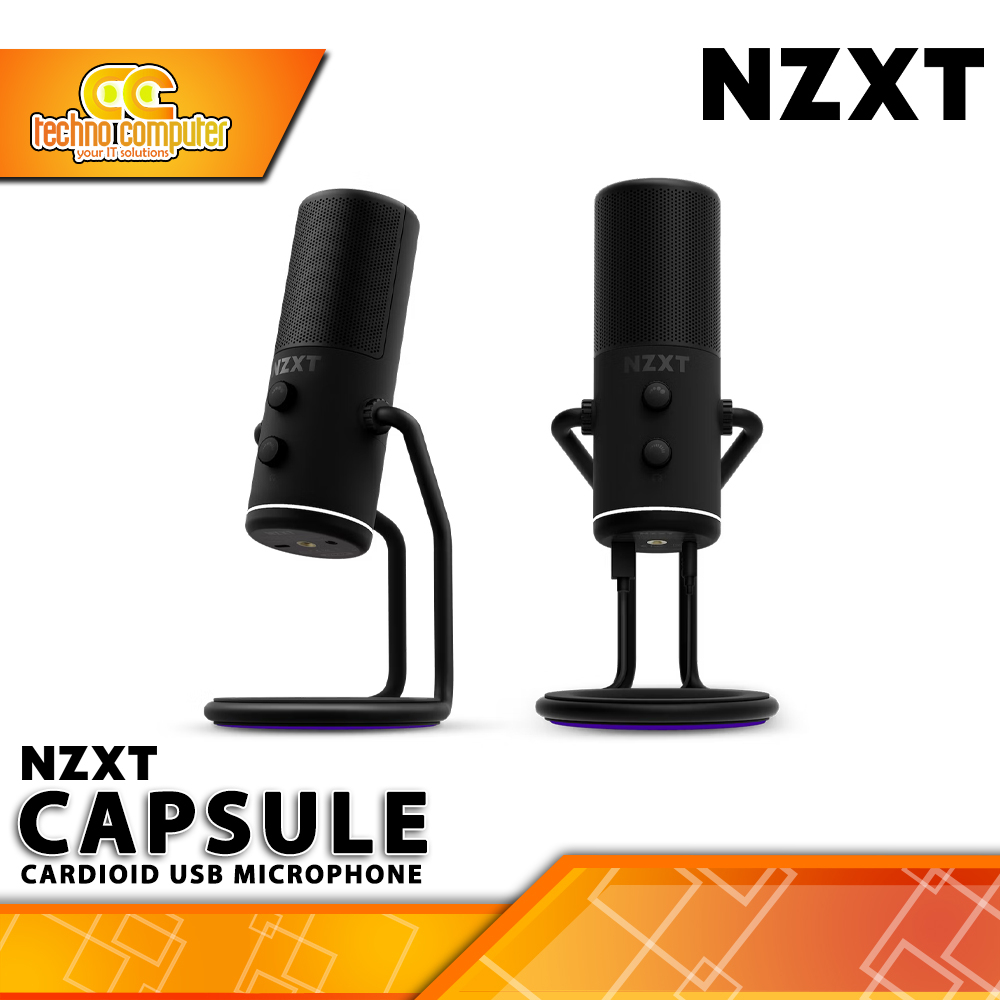 Jual MICROPHONE NZXT CAPSULE - USB Cardioid Microphone | Shopee Indonesia